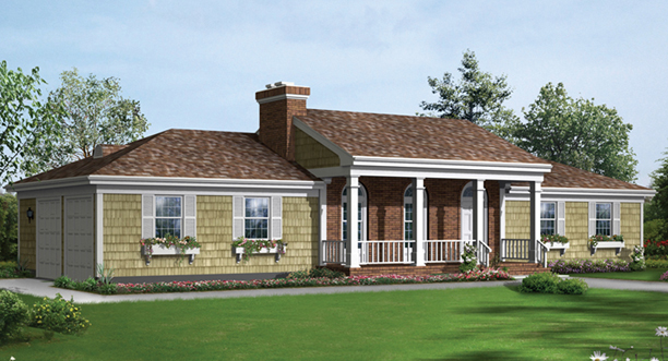 CHARLENE 3875 - 3 Bedrooms and 2 Baths | The House Designers - 3875