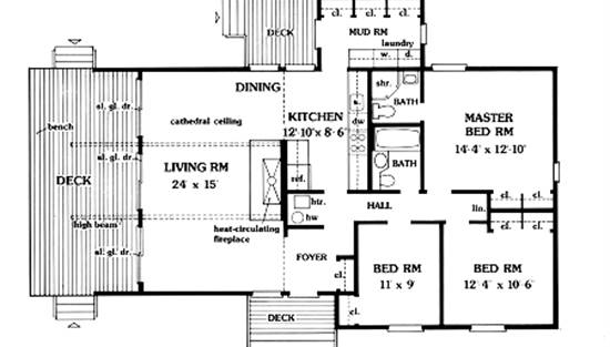 BAYBERRY II 3867 - 3 Bedrooms and 2.5 Baths | The House Designers - 3867