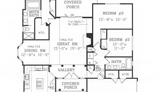 ROSEBUD 3796 - 3 Bedrooms and 2.5 Baths | The House Designers - 3796