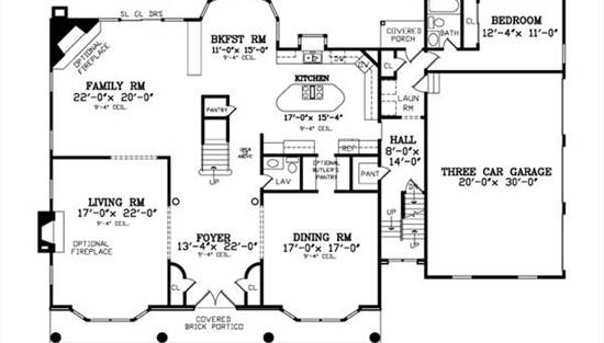 STANTON 3432 - 5 Bedrooms and 4 Baths | The House Designers - 3432