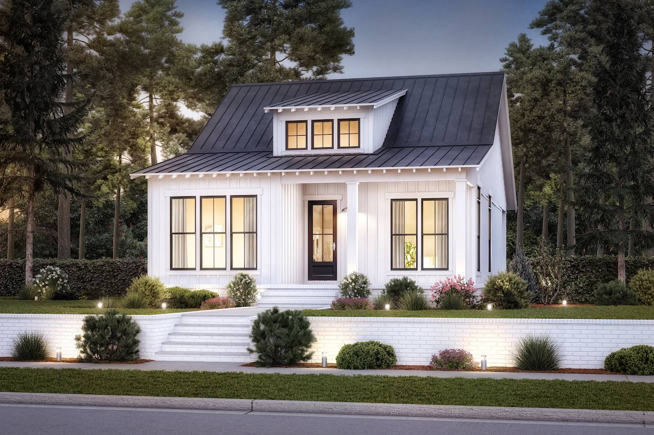 Affordable Cottage Style House Plan 4366: Fox Run - 4366