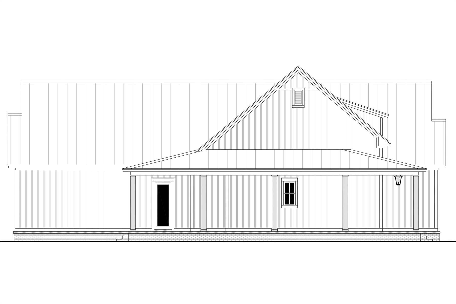 Outdoor Living Farmhouse Style House Plan 4382: Harrison - 4382