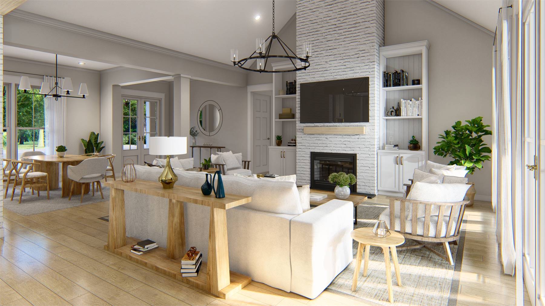 Outdoor Living Farmhouse Style House Plan 4382: Harrison - 4382