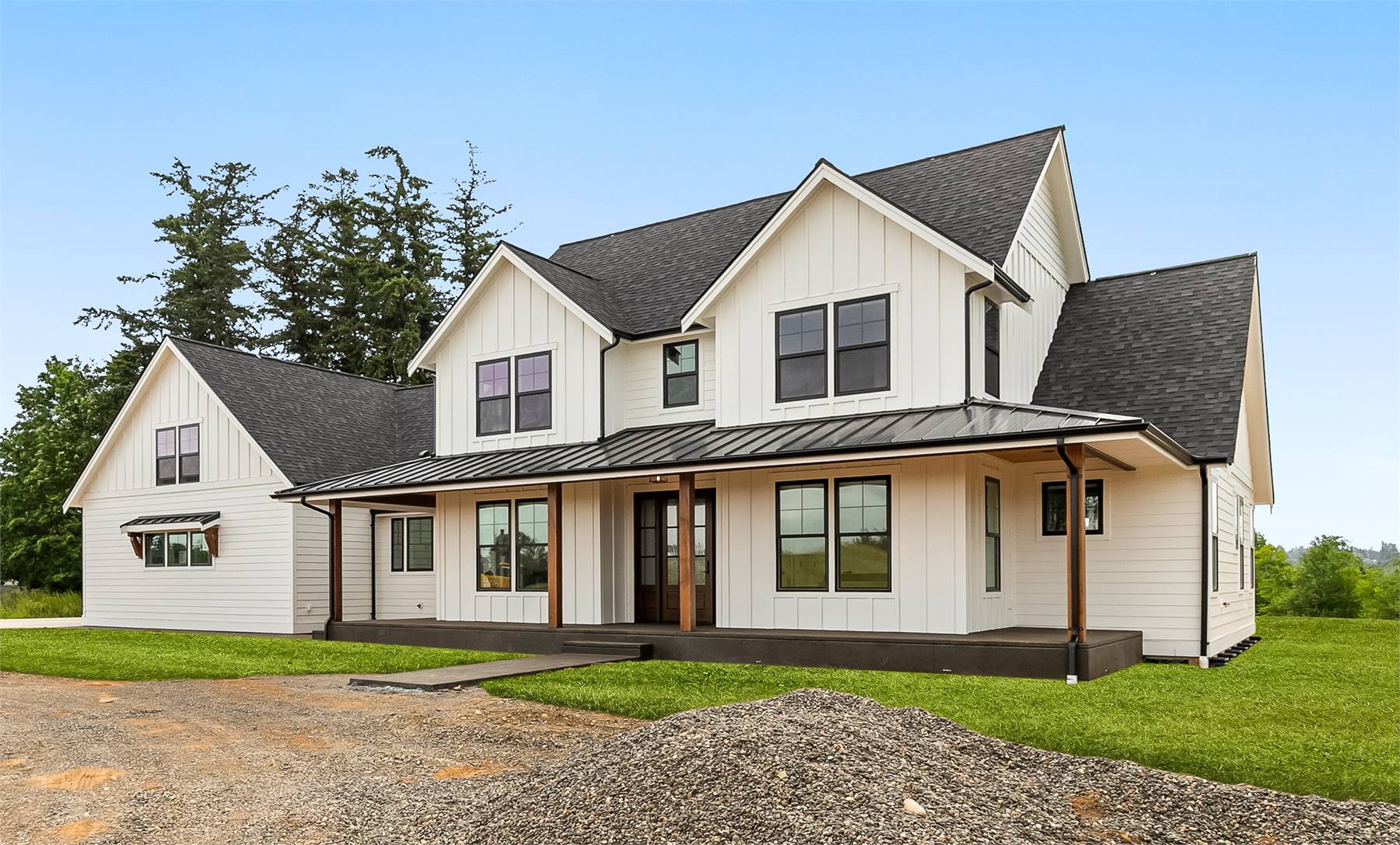 Two Story Country Farmhouse Style House Plan 3423: The Brennan - 3423