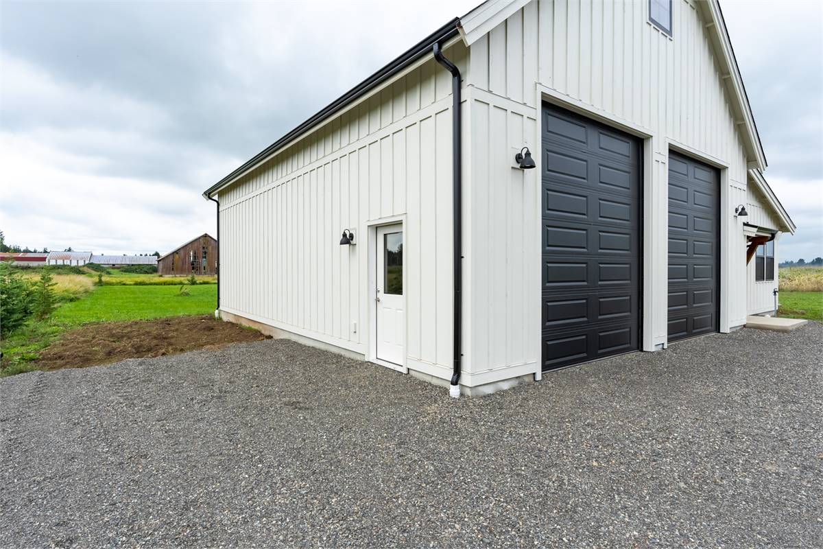 2 Car Garage with Living Country Style House Plan 8733 - 8733