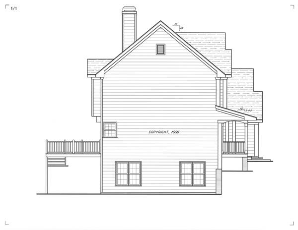 Traditional Style House Plan 5732: Charlotte - 5732