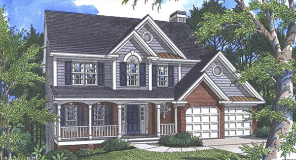 Traditional Style House Plan 5732: Charlotte - 5732