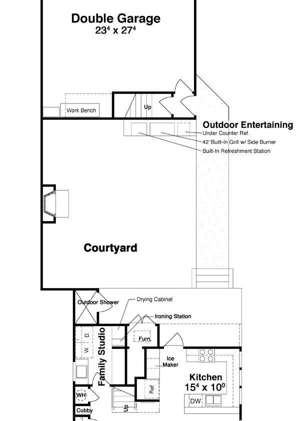 Hemingway 6267 - 2 Bedrooms and 2 Baths | The House Designers - 6267