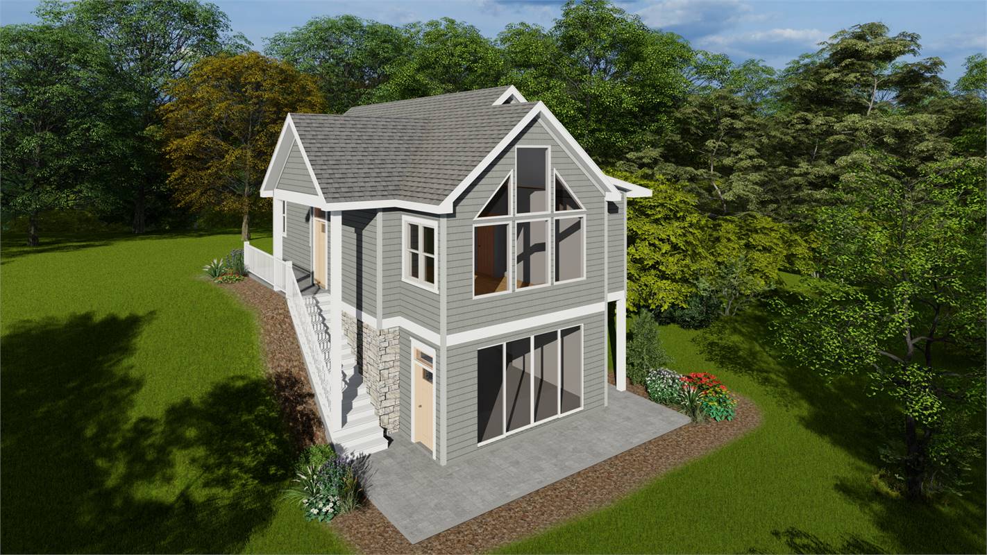 Garage 4767 - 1 Bedroom and 1 Bath | The House Designers - 4767