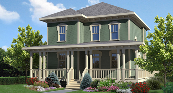 Two Story Country Style House Plan 3179: Camden II - 3179