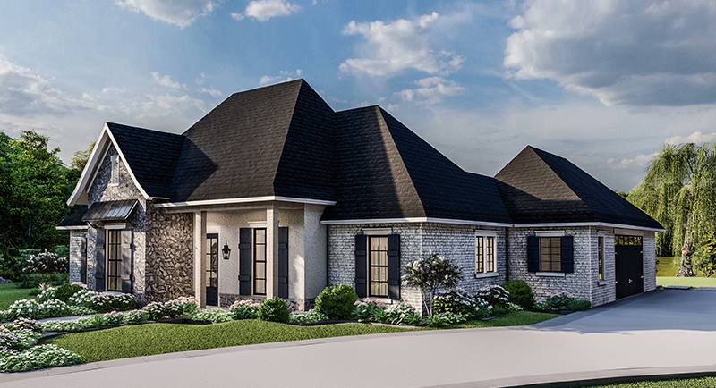 Traditional Style House Plan 7448: Greystone