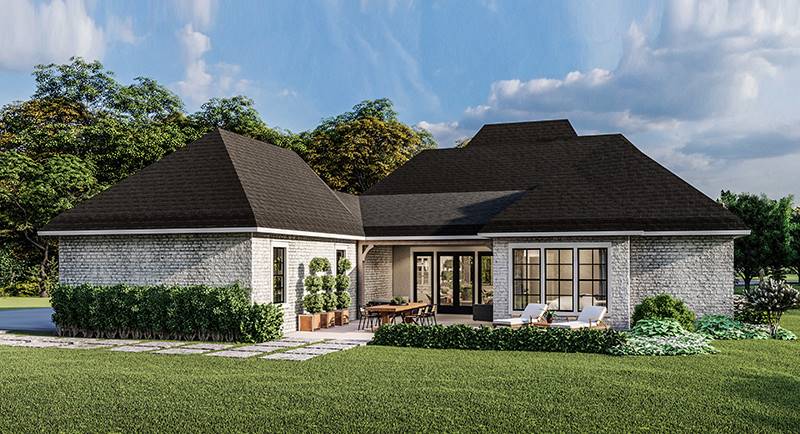 Traditional Style House Plan 7448: Greystone