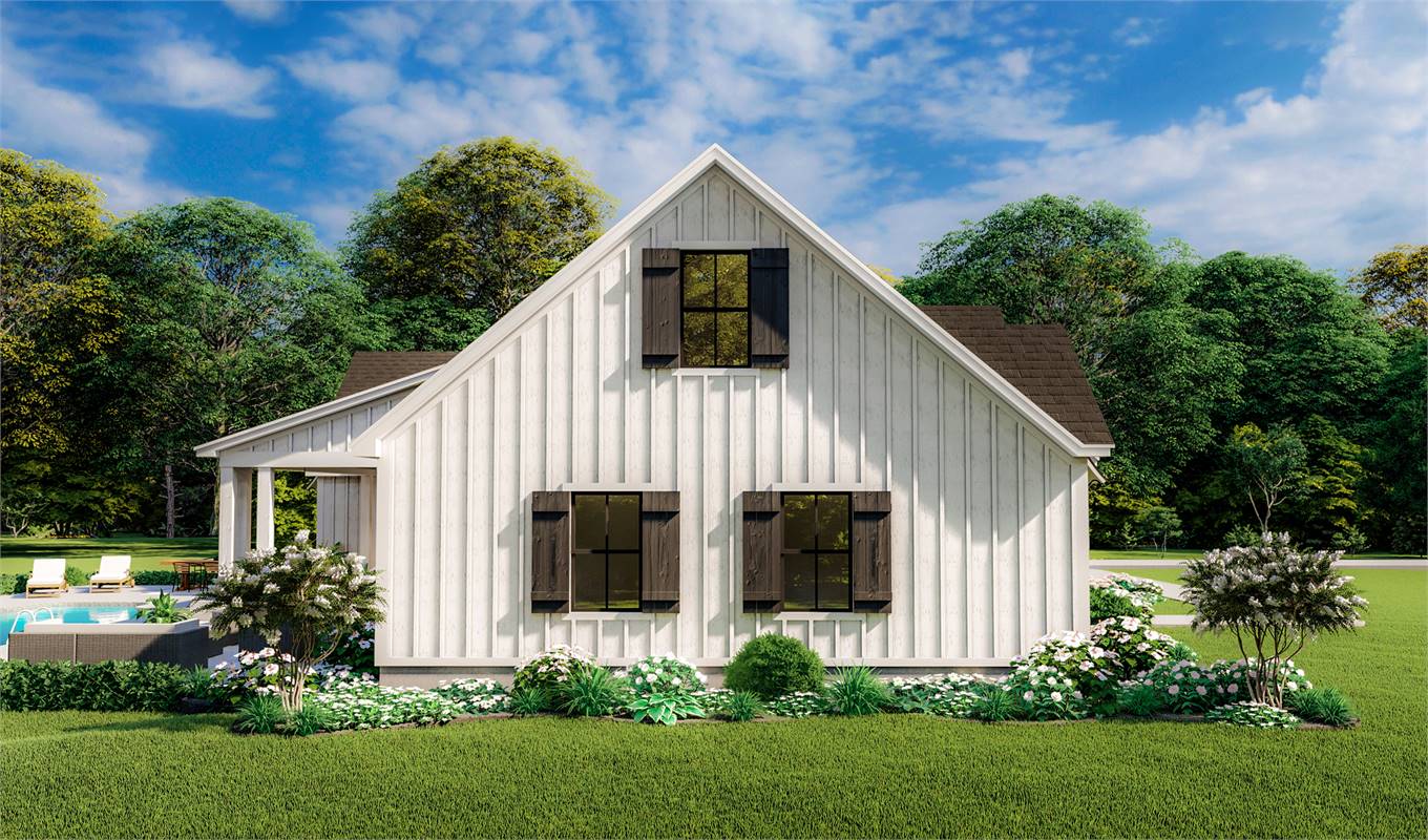 Adorable Country Farm House Style House Plan 8714: Treehill - 8714