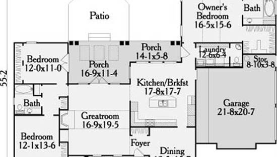 Chesterfield 3509 - 3 Bedrooms and 2 Baths | The House Designers - 3509