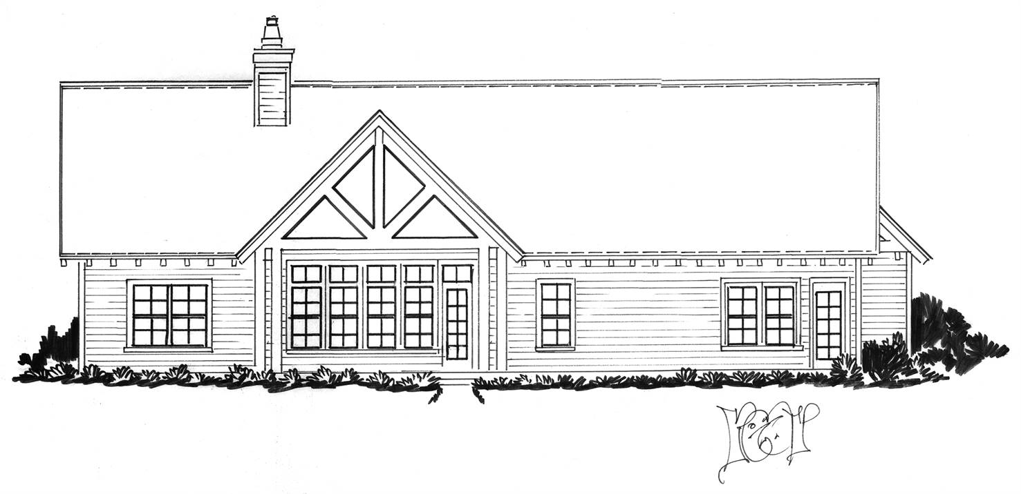 3 Bedroom Mountain Ranch Style House Plan 6531: Cool Springs - 6531