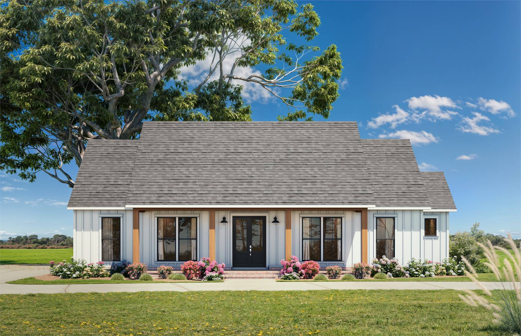 Hickory Springs | 3 Bedroom Farmhouse Style House Plan 11049 - 11049