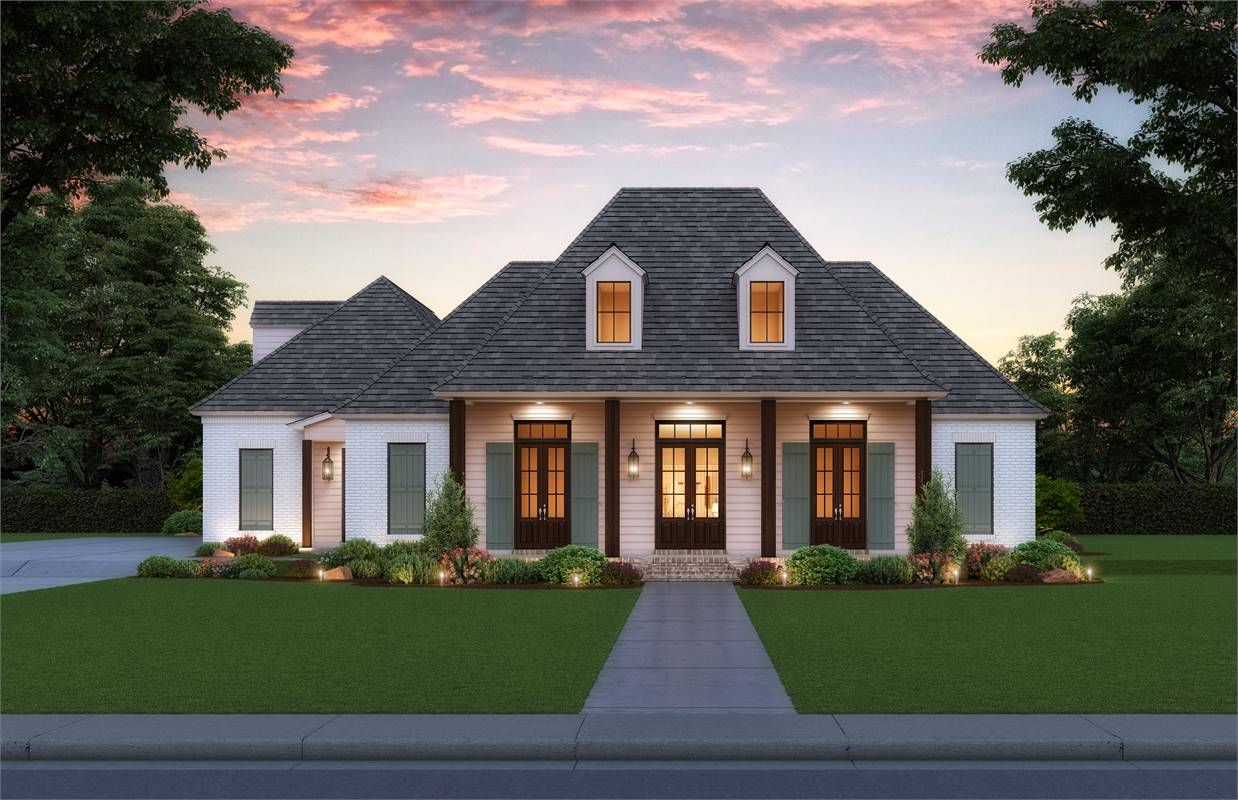 Acadian Style Home With Garage Apartment Plans Lovely Acadian Southern