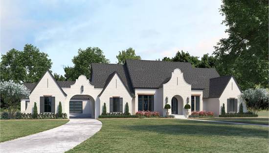 European House Plans | European Style House Plans | European Style Homes
