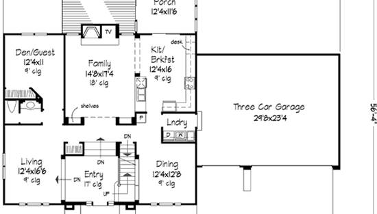 The Simpsons House Floor Plan Print | Viewfloor.co