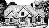 The Danforth 1643 - 4 Bedrooms and 2 Baths | The House Designers
