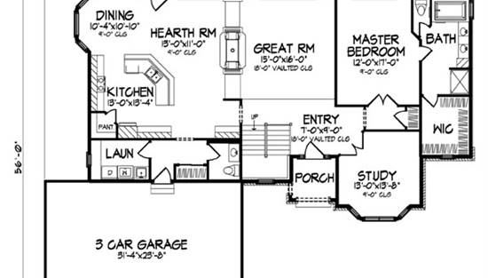 The Andover 6228 - 1 Bedroom and 1 Bath | The House Designers - 6228
