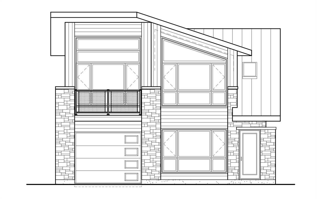 Outdoor Living Contemporary Style House Plan 9890: Blue Ridge - 9890