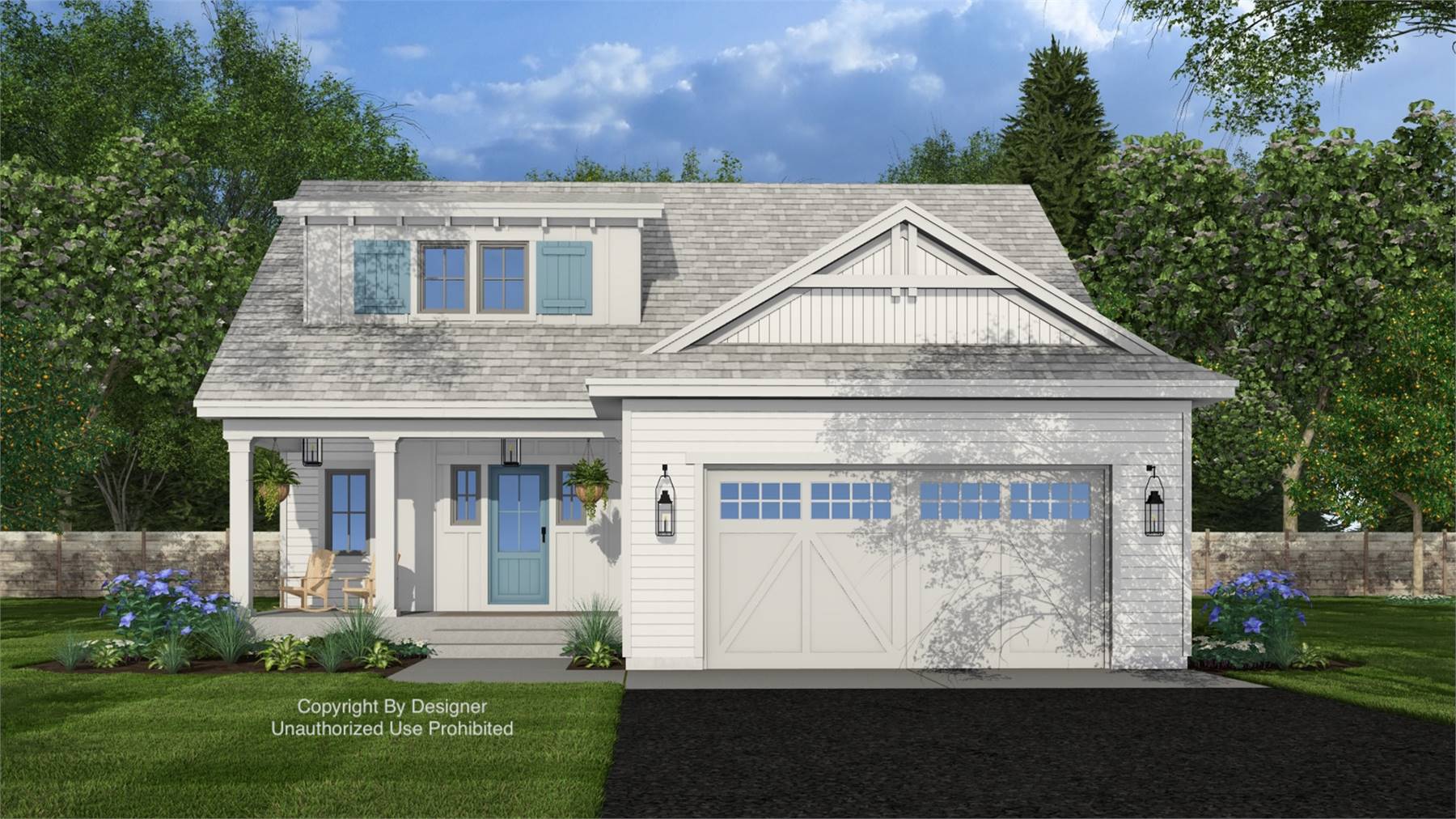 Casey Acres | 3 Bedroom Farmhouse Style House Plan 10746 - 10746