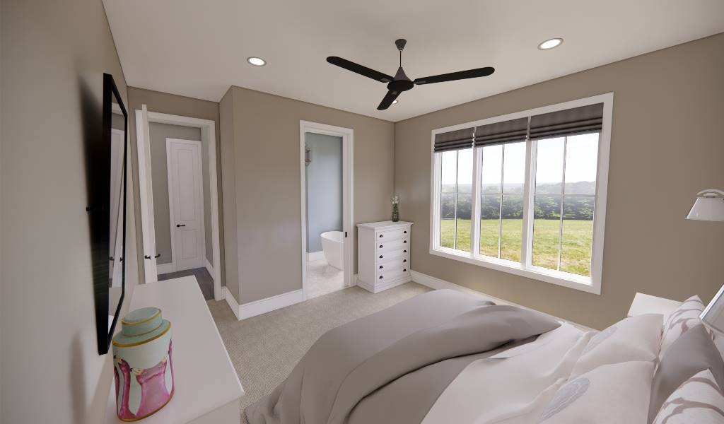 Charming Country Farm House Style House Plan 8814: The Middlebrook - 8814