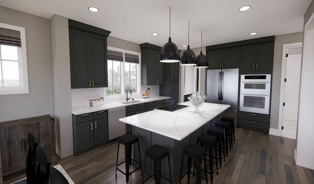 Charming Country Farm House Style House Plan 8814: The Middlebrook - 8814