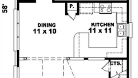 Chesterfield 8104 - 3 Bedrooms and 2 Baths | The House Designers - 8104