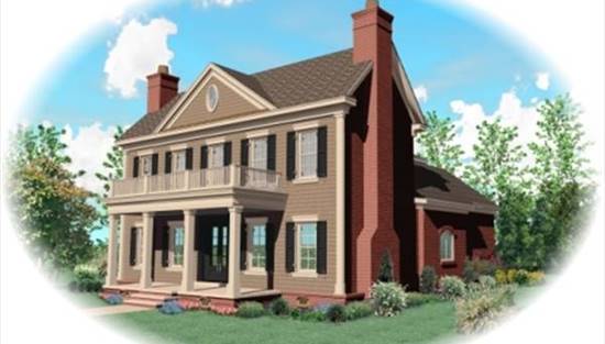 Symmetrical House | Georgian House Plans | Georgian Floor Plans | The ...