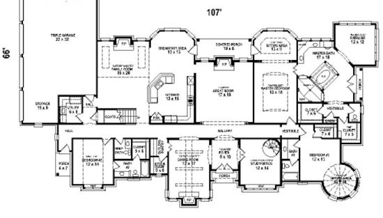 8512 - 4 Bedrooms and 4 Baths | The House Designers - 8512