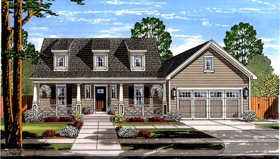 Small Cape Cod House Plans with Garage