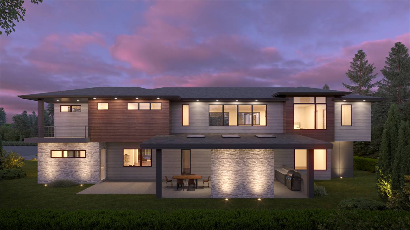 Beautiful Contemporary Style House Plan 1258: Lajovic - 1258