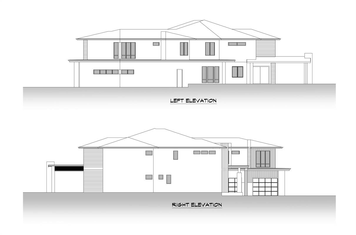 Luxury Contemporary Style House Plan 1259: Vinenko - 1259