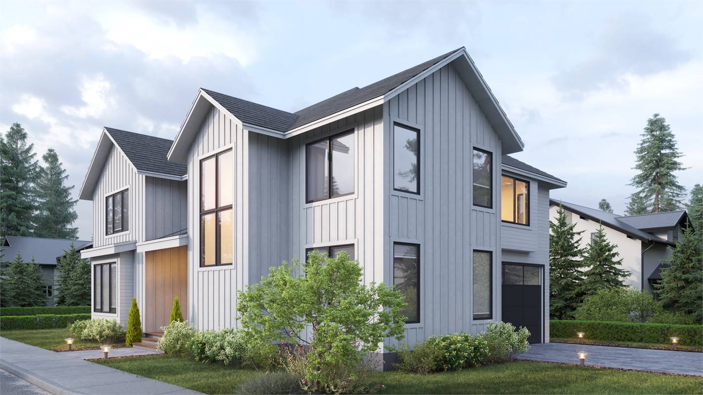 5 Bedroom Transitional Style House Plan 2030: Gabor - 2030