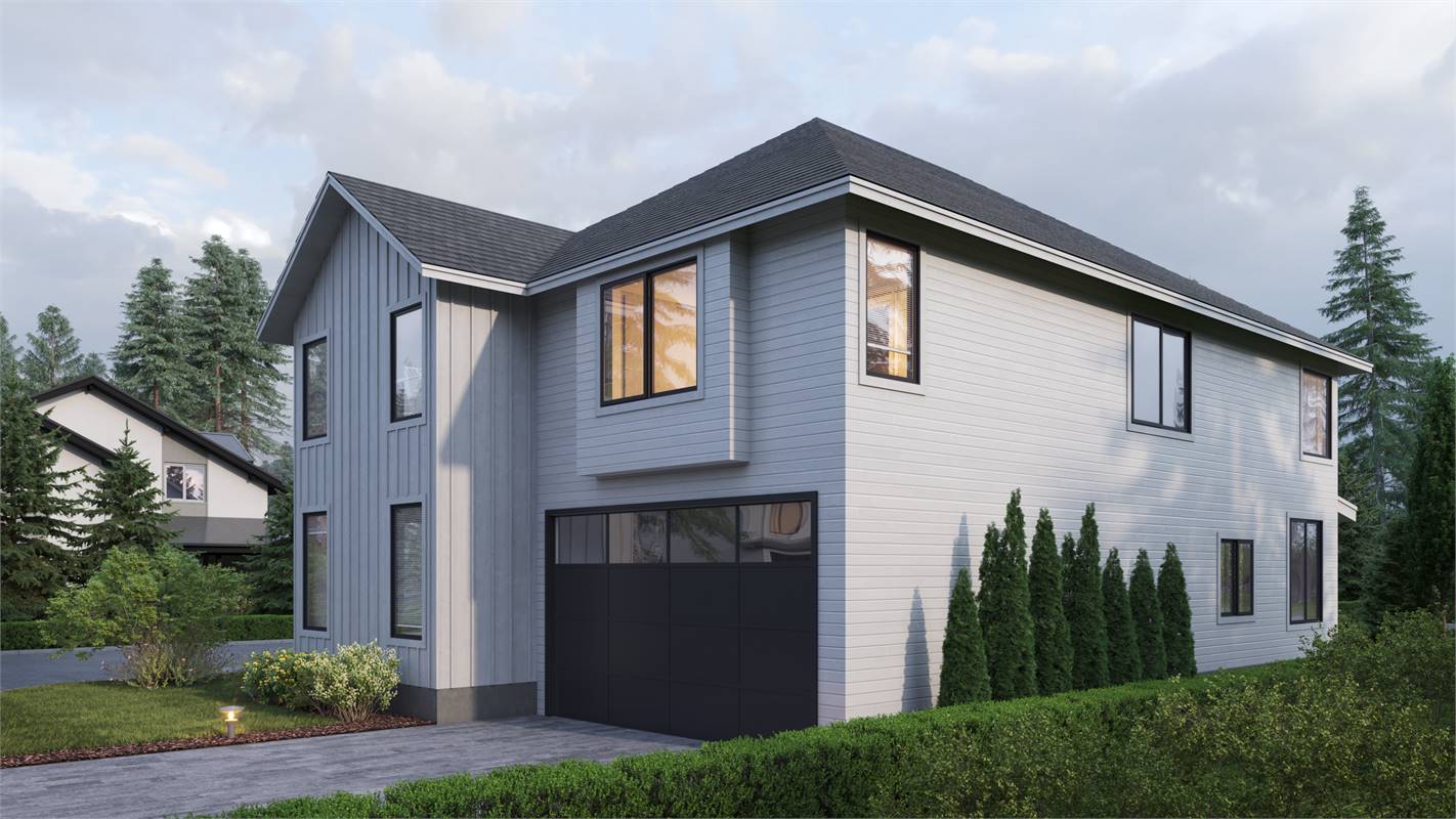 5 Bedroom Transitional Style House Plan 2030: Gabor - 2030