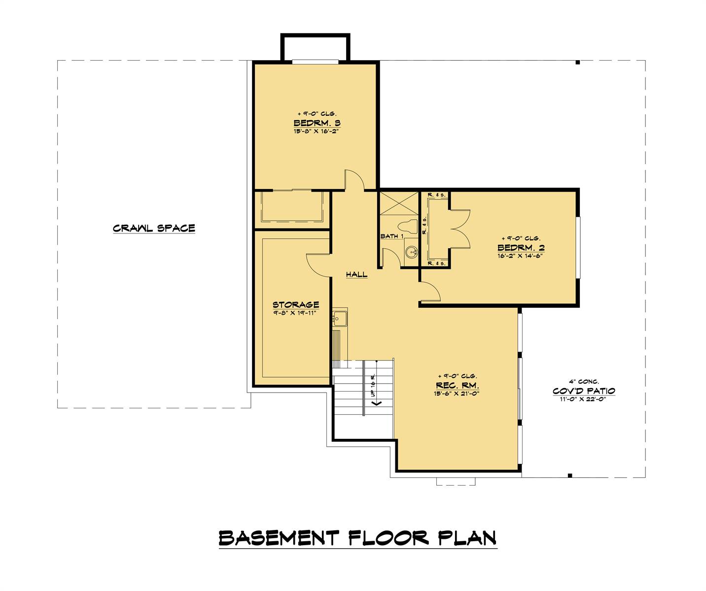Sloping Lot Contemporary Style House Plan 9506: Ravena - 9506