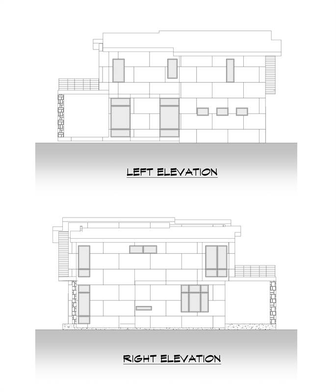 Two Story Contemporary Style House Plan 9956: The Ruiz - 9956