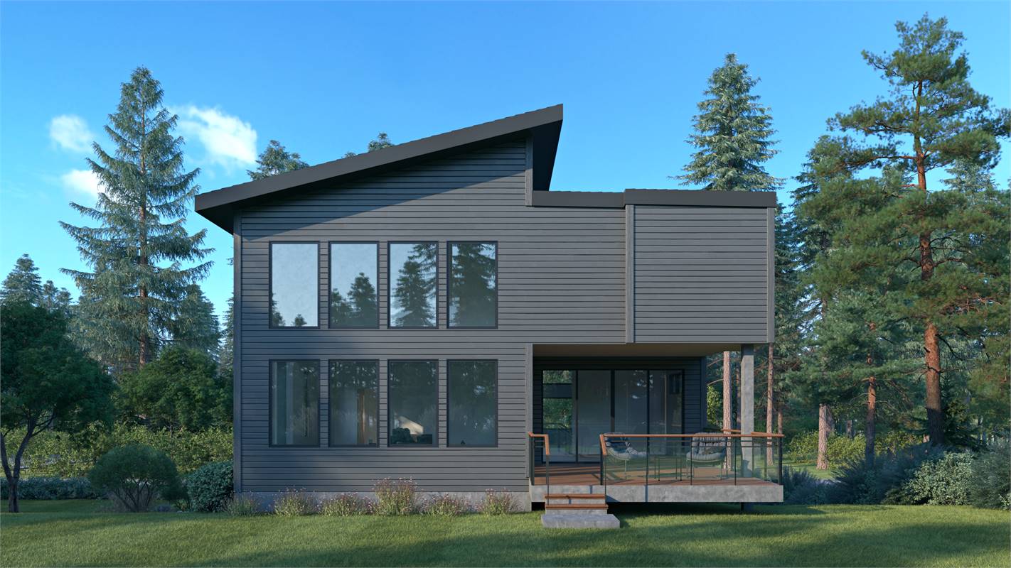 5 Bedroom Contemporary Style House Plan 9957: Branco - 9957