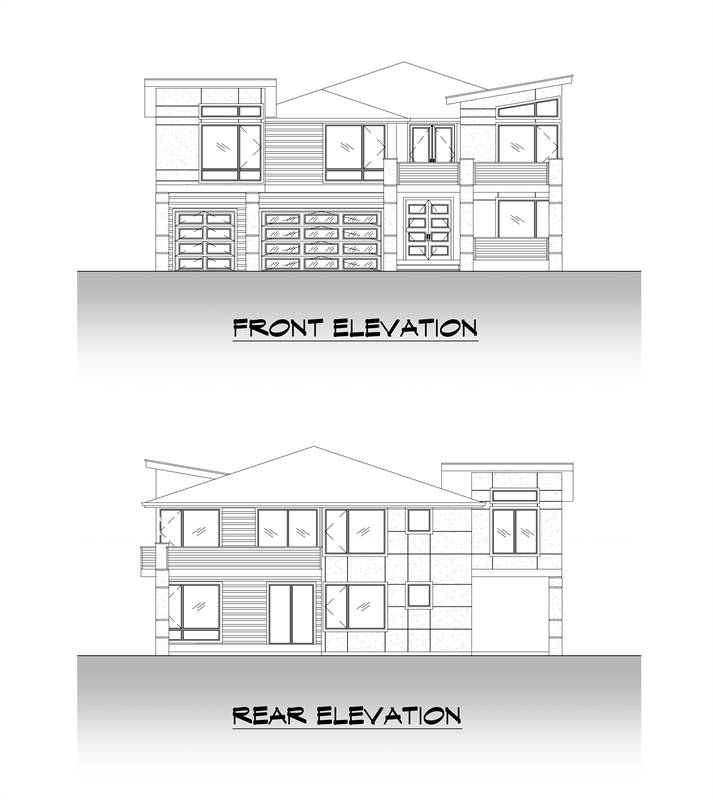 Luxury Contemporary Style House Plan 9965: The Shard - 9965
