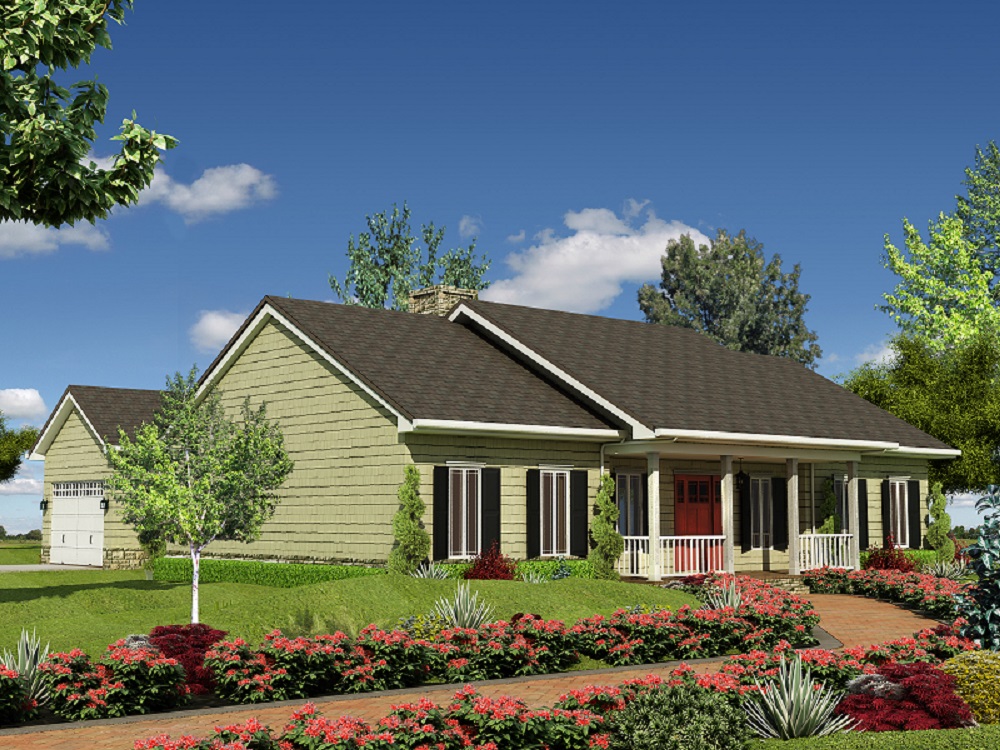 The Roswell 3293 - 3 Bedrooms and 2 Baths | The House Designers - 3293