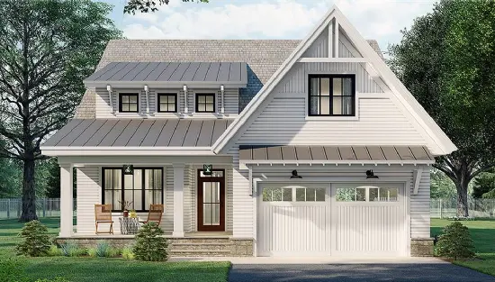 2 Story Cottage House Plans